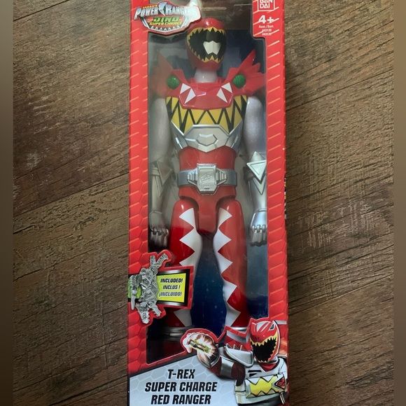 Toys | Power Ranger Trex Super Charge Red Ranger | Poshmark